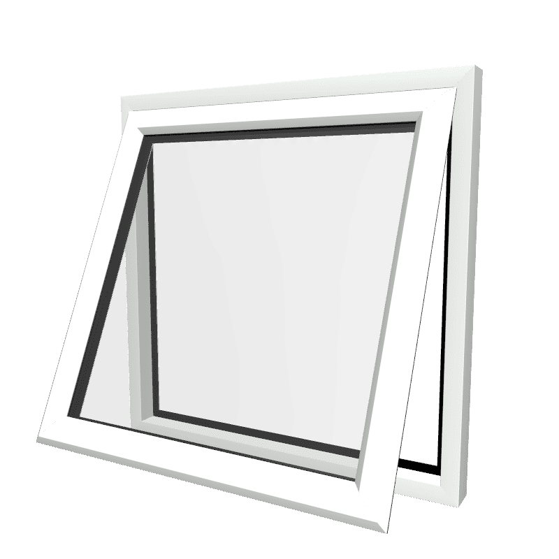 White Casement Windows Swift Aluminium